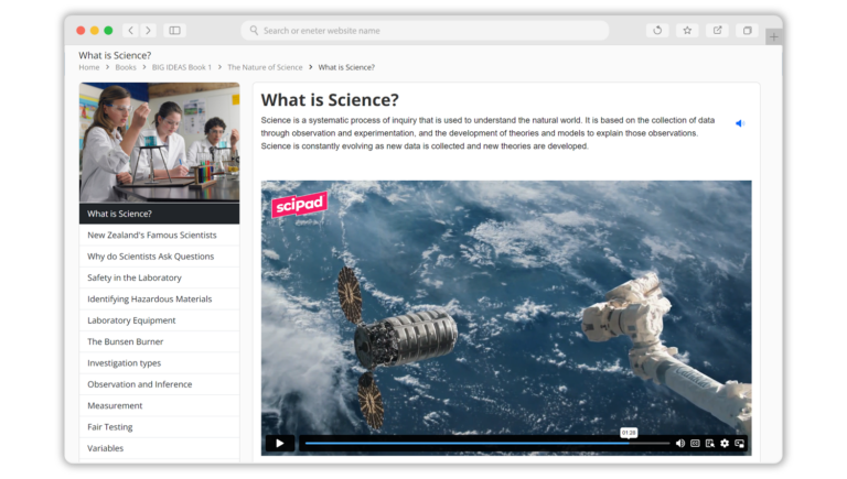 Engage – sciPAD Online New Zealand